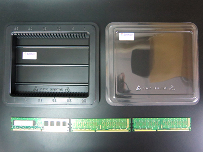 1888 25-count long dimm dram memory module ddr esd package plastic box ...