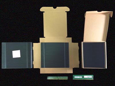 dram memory module ddr vlp dimm esd package plastic box blister ...