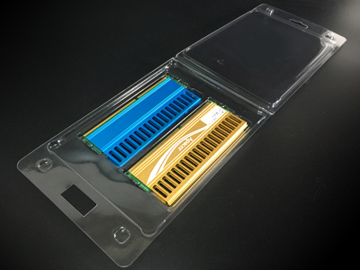 memory ram module packaging ddr plastic box clamshell 1817