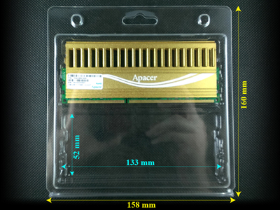 dual channel dram memory module long dimm ddr3 ddr2 ddr1 esd package ...