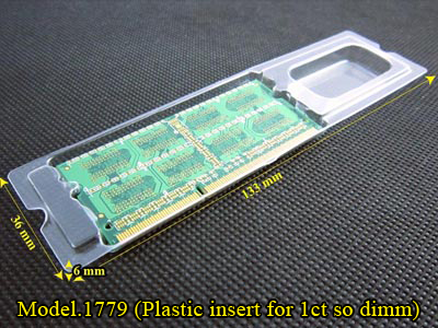 1ct dram memory module ddr3 ddr2 ddr1 so dimm plastic box esd package ...