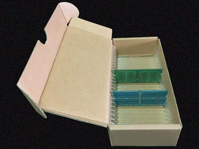 dram memory module so dimm ddr esd package plastic box blister ...