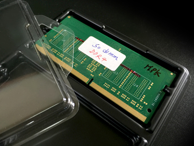 MPK2175 ddr ram dram module packaging plastic box memorypack