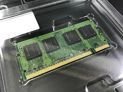 1868001 ddr so dimm memory ram module packaging plastic box esd clamshell