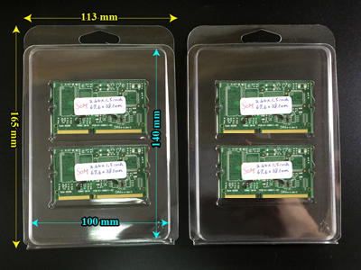 plastic clamshell box packaging som system on module 1930-6