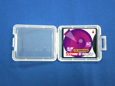 memory card mini case jewel box cf microsd sd