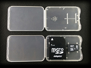memory card mini case jewel box cf microsd sd