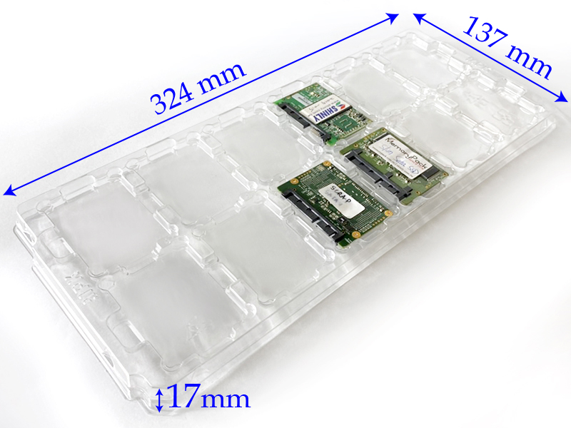 MPK2015-39 slim sata SSD plastic box plastik kutuプラスチックの箱caja de ...