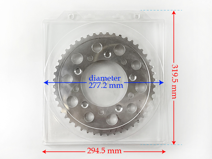 motorcycle brake disc plastic box packaging,motosiklet fren diski ...