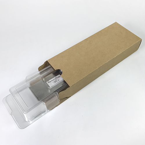 Transceiver packaging plastic box clamshell container SFP QSFP CFP2 ...
