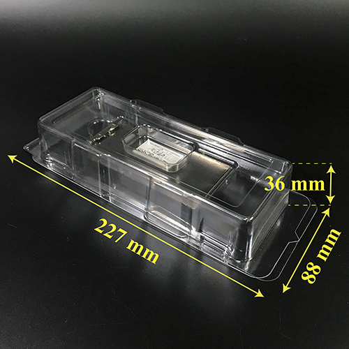 Transceiver packaging plastic box clamshell container SFP QSFP CFP2 ...